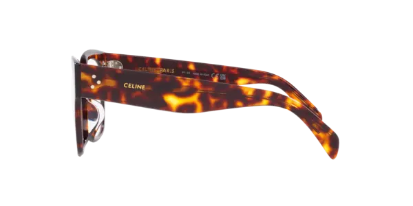 Celine Rectangular Eyeglasses - Tortoise