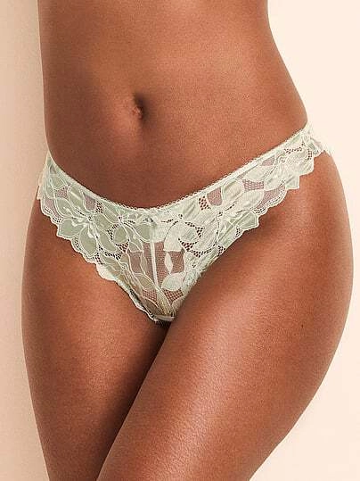 Victoria's Secret Adore Me Mellody Brazilian Panty - Green