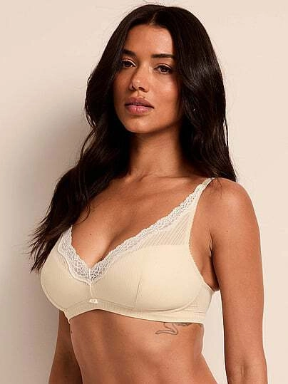Victoria's Secret Adore Me Florie Plunge Bra - Beige