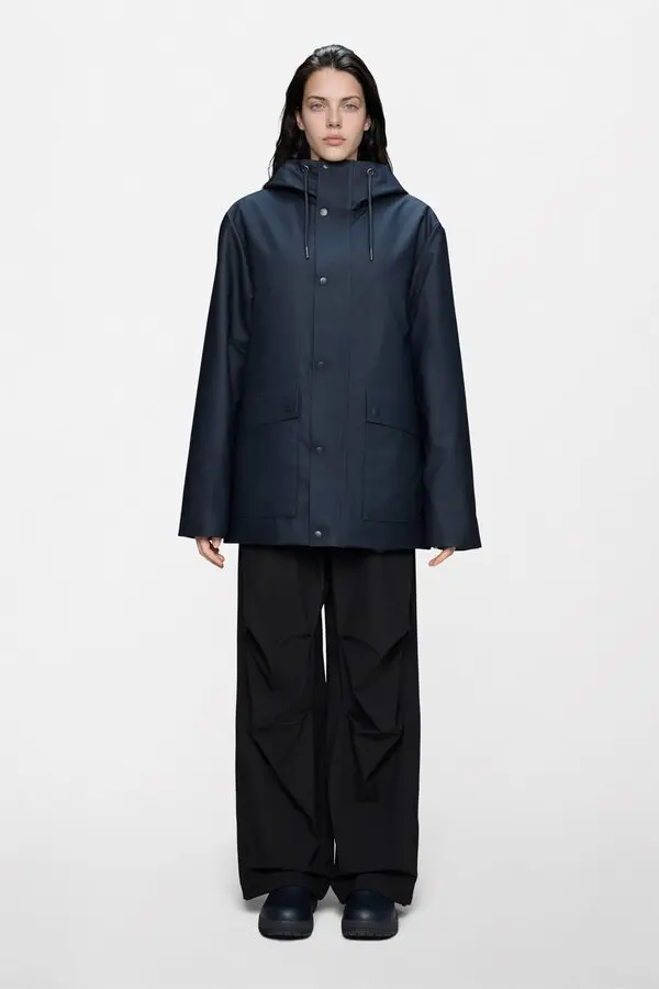 Rains Nome Parka - Navy