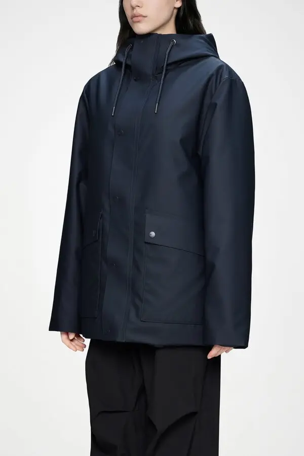 Rains Nome Parka - Navy