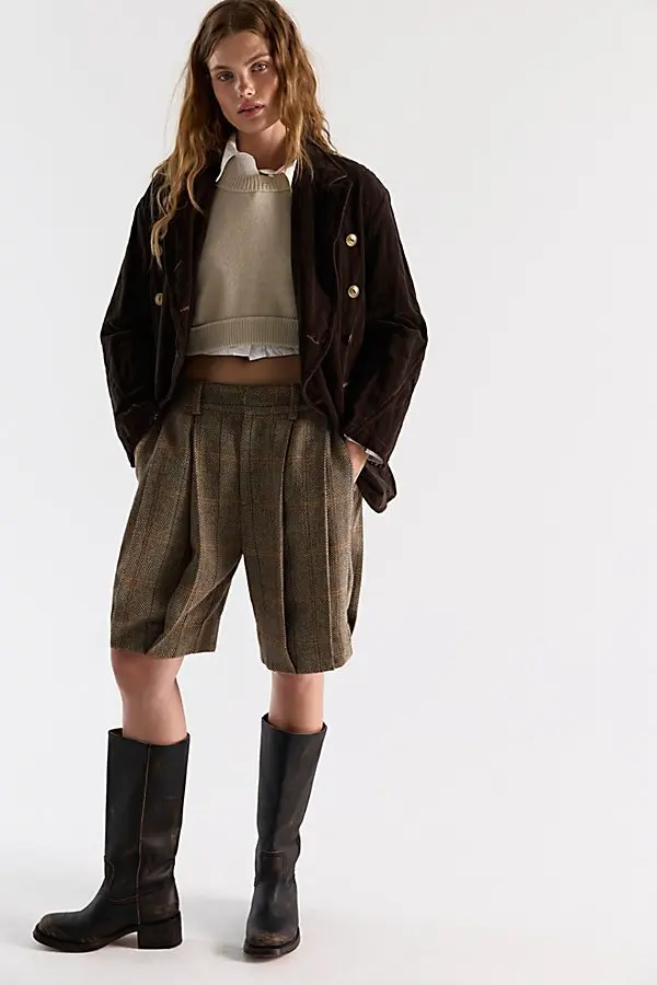 Free People Augusta Velvet Jacket