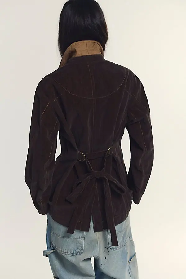 Free People Augusta Velvet Jacket