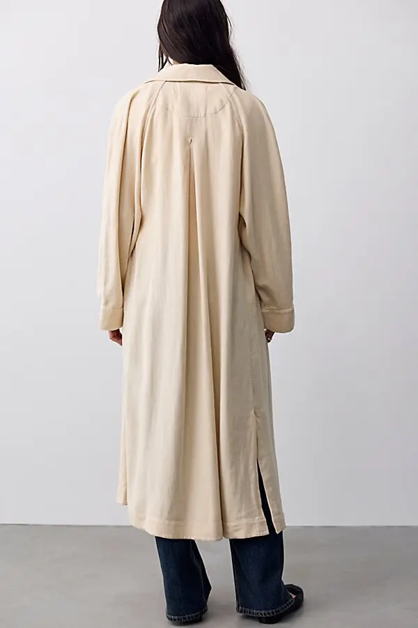 Free People Solstice Linen Duster