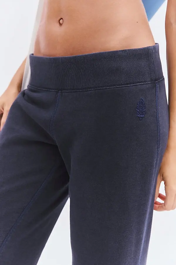 Free People All Star Low-rise Pants - True Navy