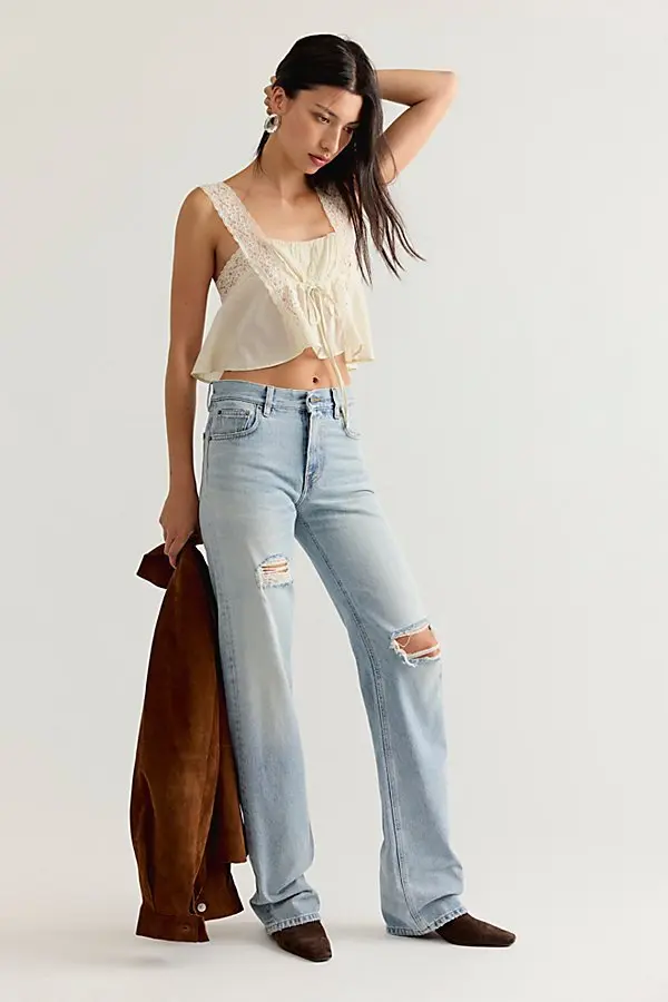 HAIKURE Star Bootcut Jeans