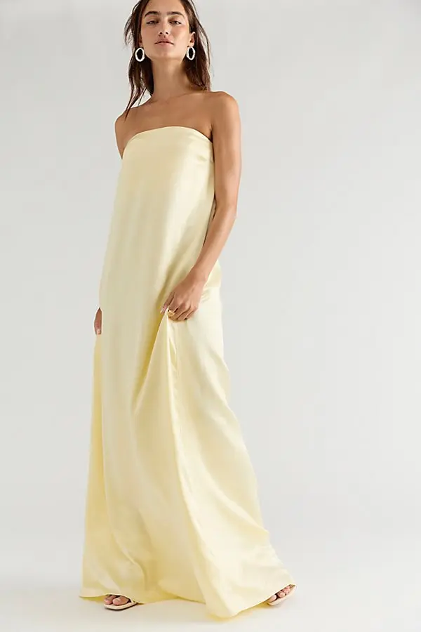 Shona Joy La Lune Column Maxi Dress