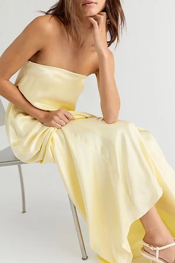 Shona Joy La Lune Column Maxi Dress