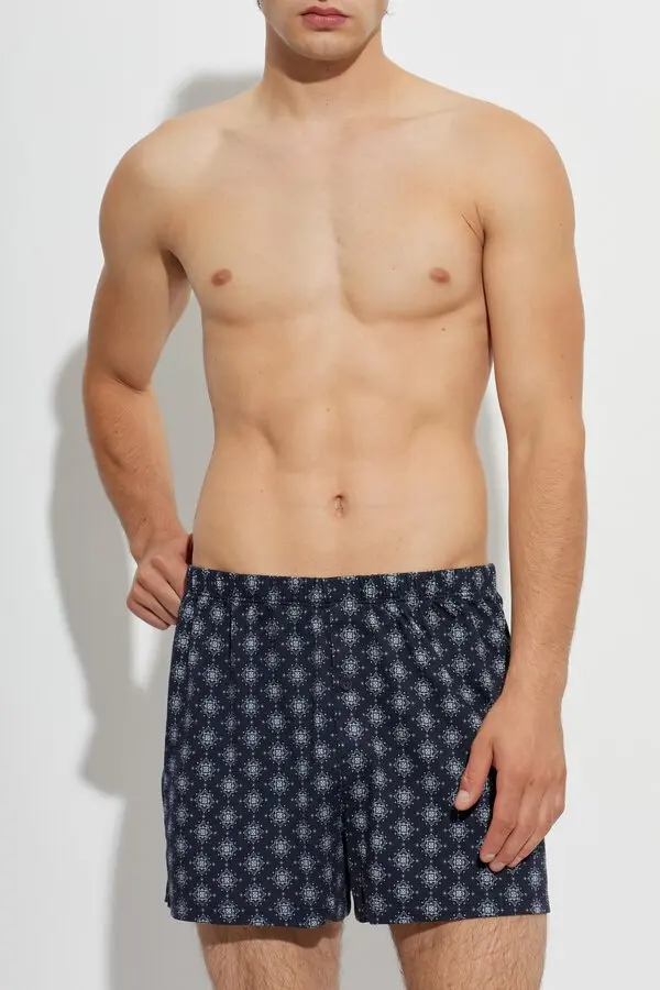 Hanro Cotton Boxers With Pattern