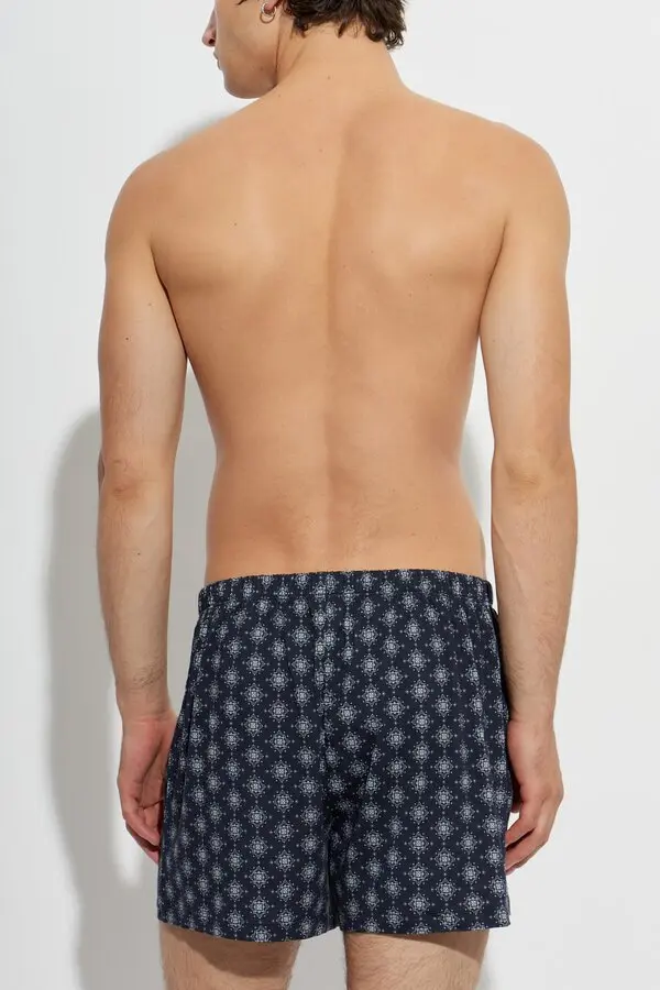 Hanro Cotton Boxers With Pattern