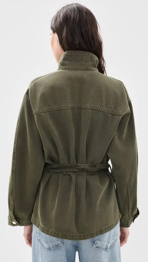 DL1961 Shiloh Belted Denim Jacket