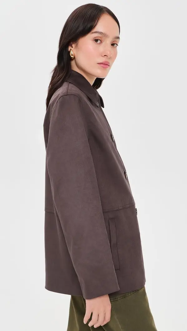 Velvet By Graham & Spencer Wendolyn Faux Suede Jacket