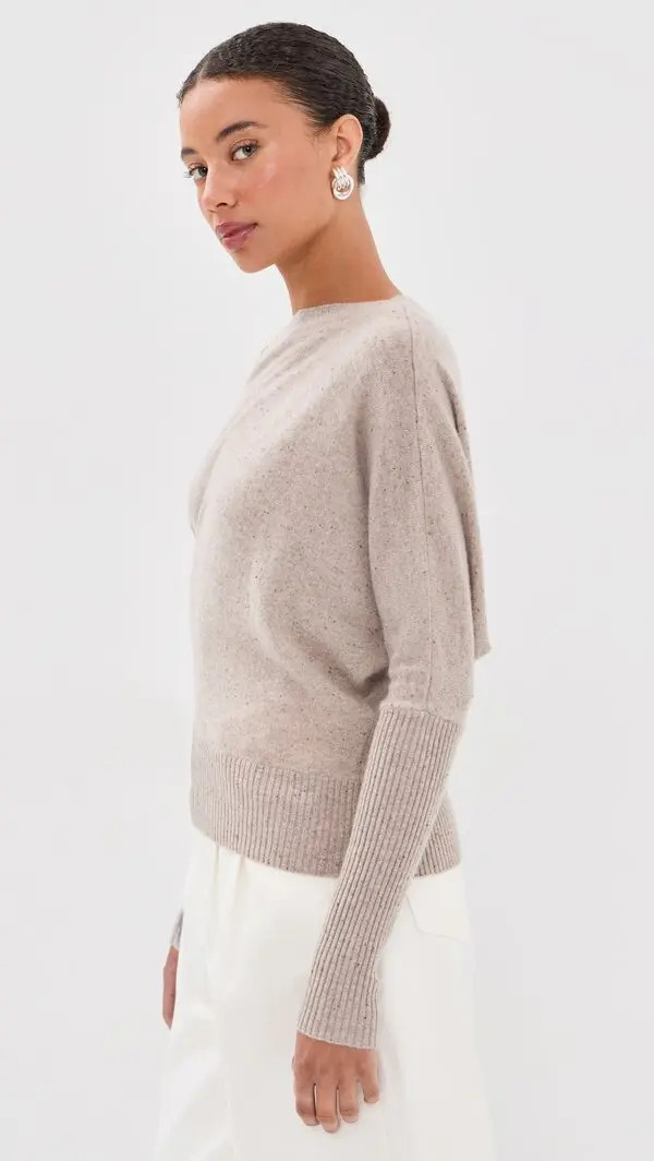 Altuzarra Paxi One Shoulder Cashmere Sweater