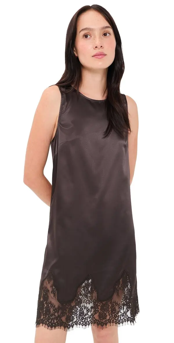 O.P.T Yasmin Dress With Lace Trim