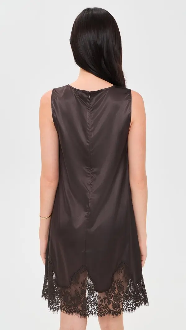 O.P.T Yasmin Dress With Lace Trim