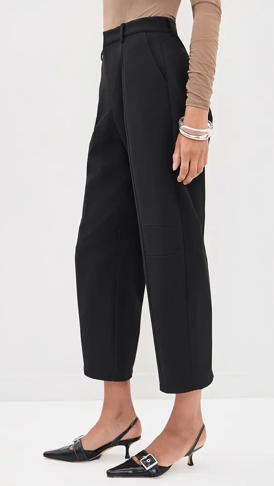 L'Agence Colby Barrel Trousers