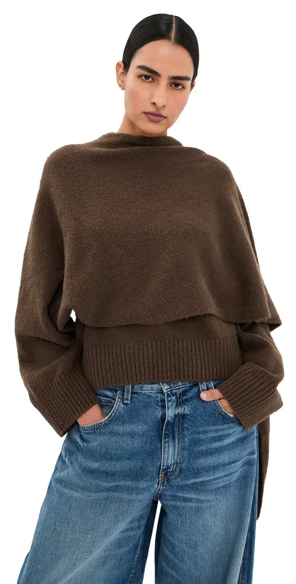 Altuzarra Palmer Sweater - Cocoa