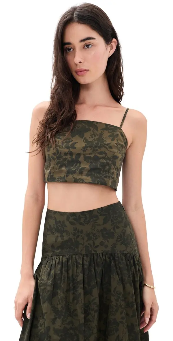 O.P.T Cambria Floral Print Tank Top