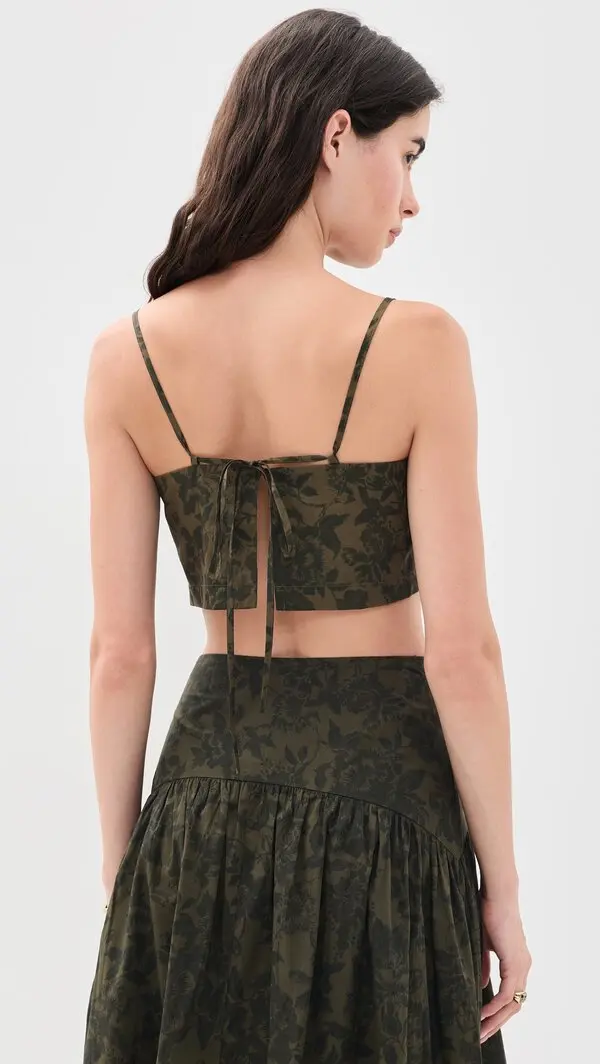 O.P.T Cambria Floral Print Tank Top