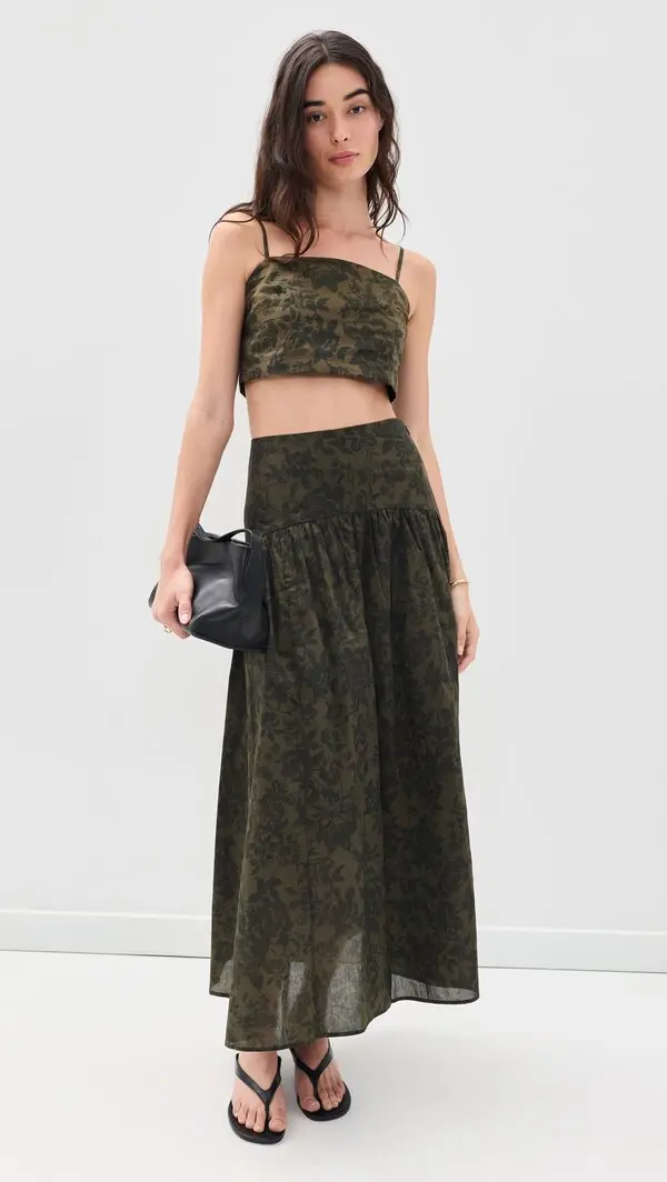 O.P.T Cambria Floral Print Tank Top