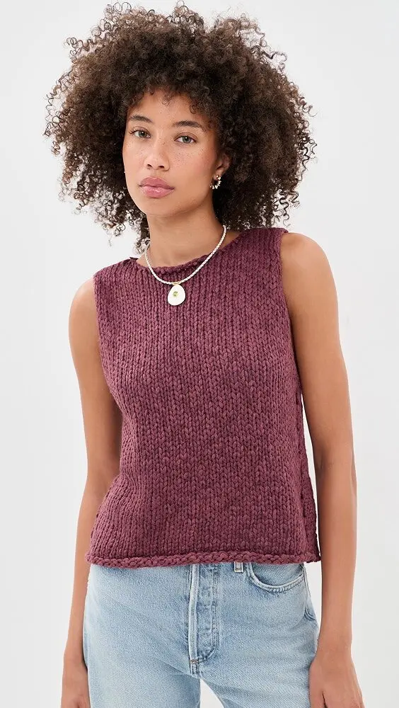 Free People Opal Knit Tank Top