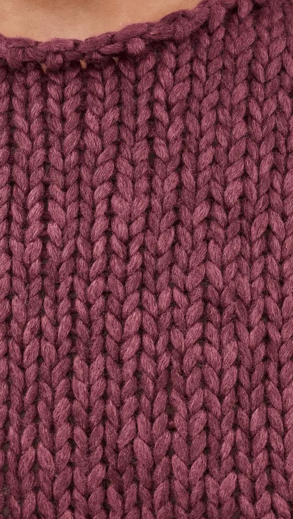 Free People Opal Knit Tank Top - Sangria