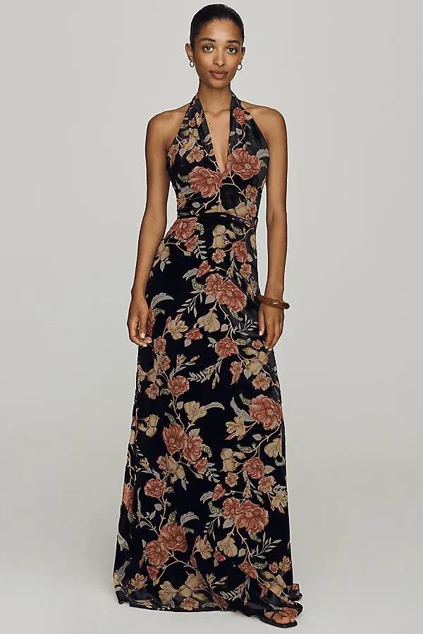 Dress The Population Brighton Dress - Black Pattern