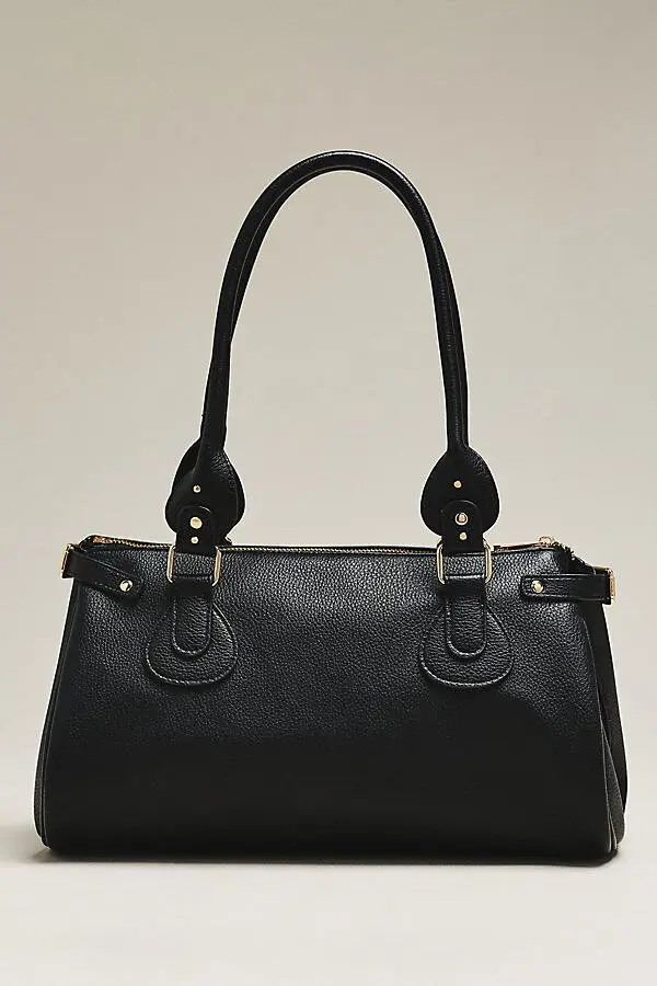 Anthropologie Studded Shoulder Bag - Black