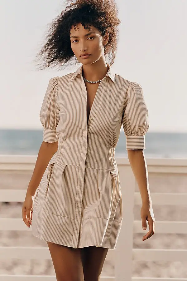 SNDYS. Maisie 100% Cotton Mi Dress