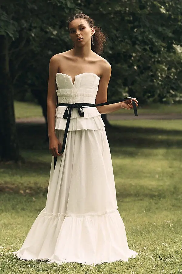 V. CHAPMAN X Kristopher Brock San Sebastian Maxi Skirt