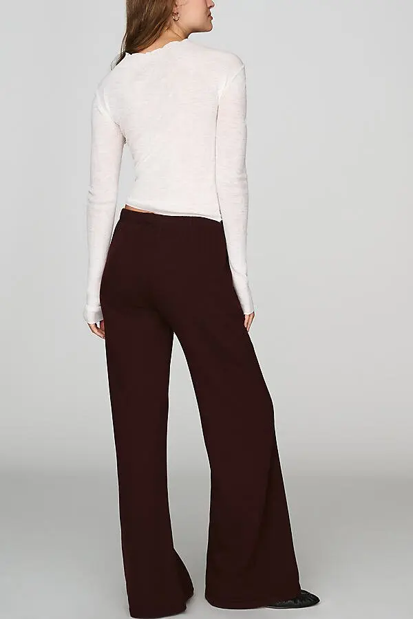 Citizens Of Humanity Nora Wide-leg Pants - Mahogany