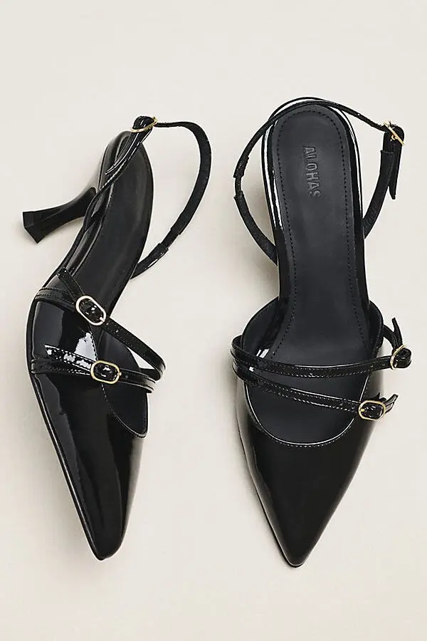 ALOHAS Joelle Slingback Heels