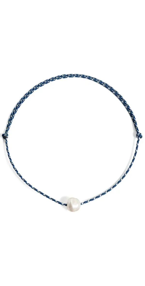 Zoe Chicco Baroque Pearl Paracord Necklace - Multi