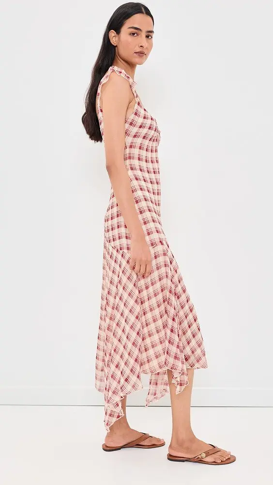 REFORMATION Zea Midi Dress