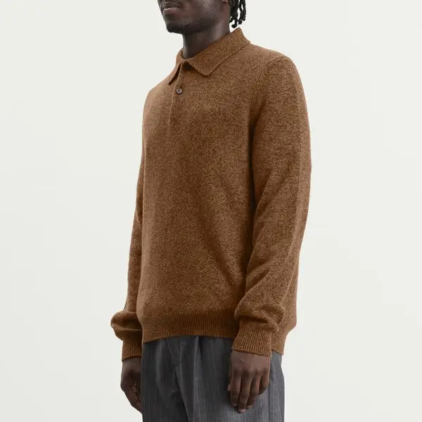 JIL SANDER Wool Cashmere Polo