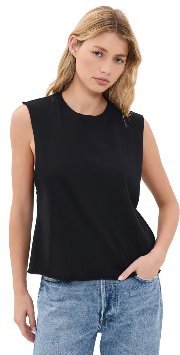 RE/DONE Susan Tee - Black