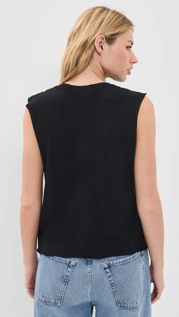 RE/DONE Susan Tee - Black