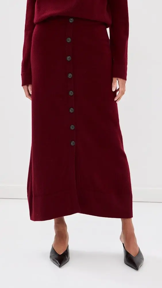 Altuzarra Callahan Cashmere Skirt