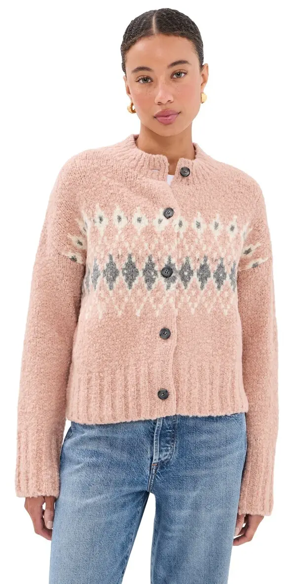 Altuzarra Haven Fair Isle Knit Sweater - Blossom