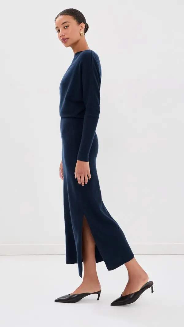 Altuzarra Cashmere One-shoulder Maxi Dress
