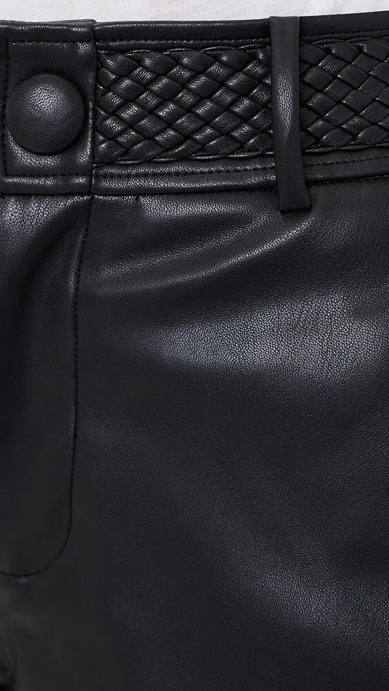L'Agence Virelle Braided Shorts