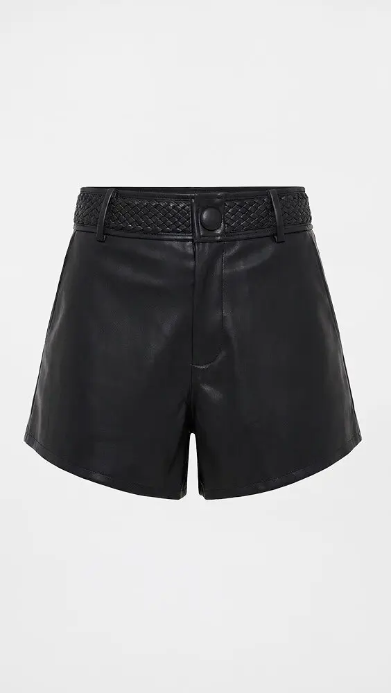 L'Agence Virelle Braided Shorts