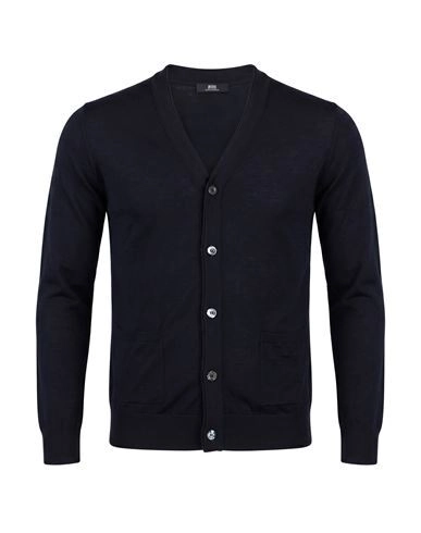 Alpha Studio Merino Wool Cardigan - Blue