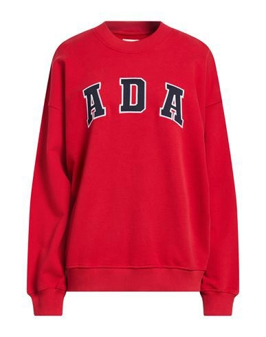 ADANOLA Organic Cotton Sweatshirt With Embroidered Logo