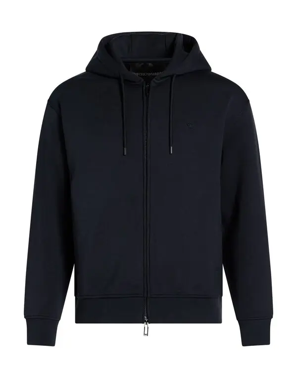 Emporio Armani Sweatshirt Size Polyester, Lyocell, Cotton, Elastane