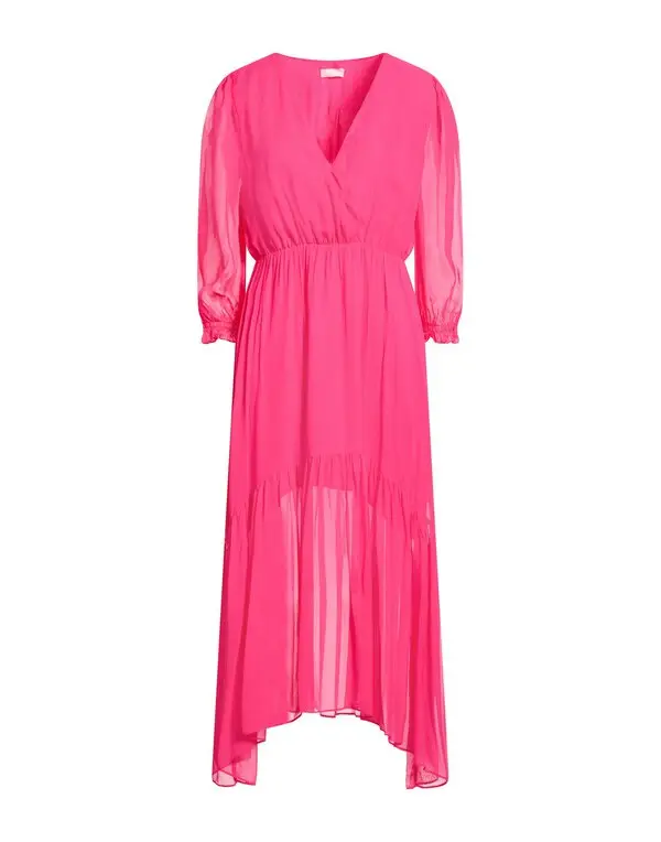 Liu Jo Midi Dress In Viscose