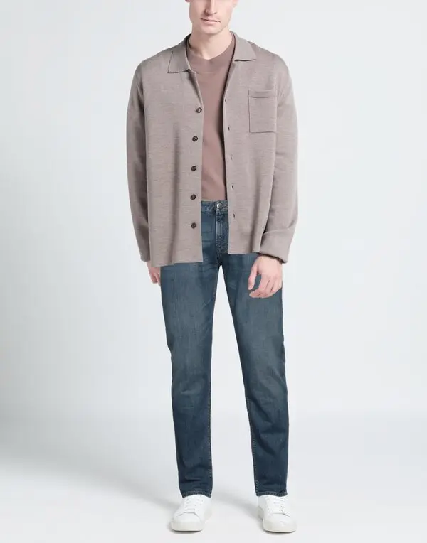 Emporio Armani Cotton Blend Straight-leg Jeans