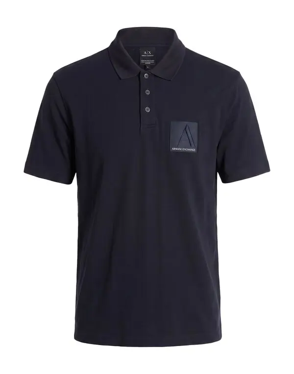 Armani Exchange Polo Shirt Size Cotton, Elastane