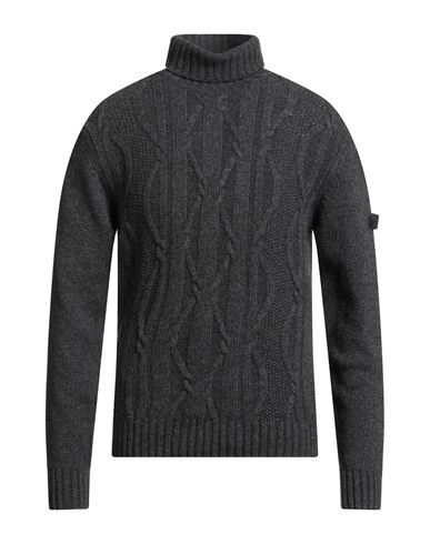 Peuterey Turtleneck Charcoal Size Wool, Polyamide