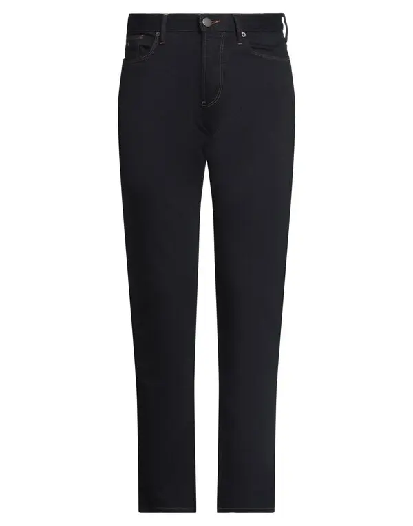 Emporio Armani Midnight Cotton Elastane Tapered Leg Jeans